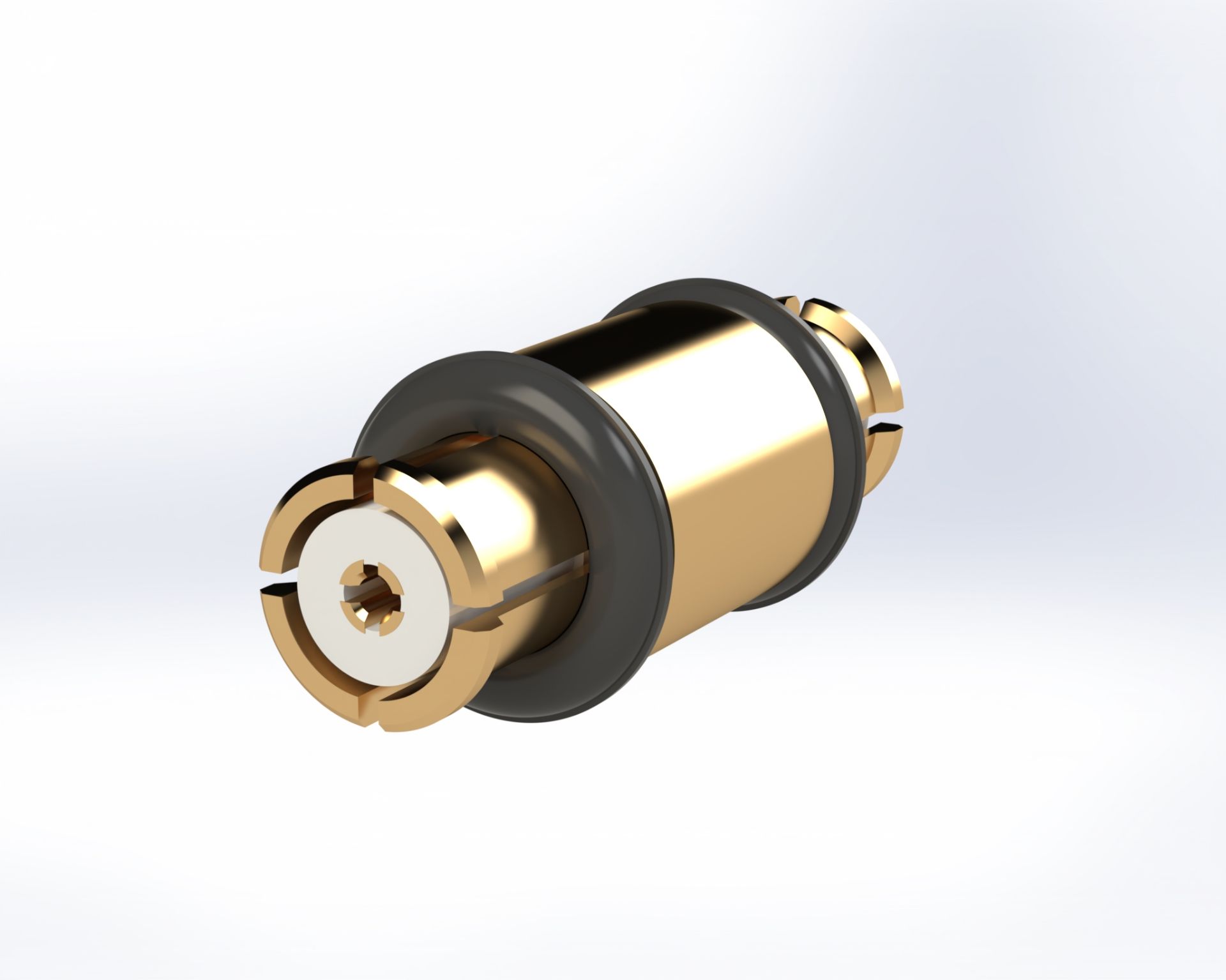 SMP Female to SMP Female, .439 L Bullet | P617-4CC | Amphenol CDI